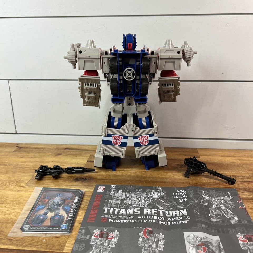 Transformers Titans Return Leader Powermaster Optimus Prime Complete ...
