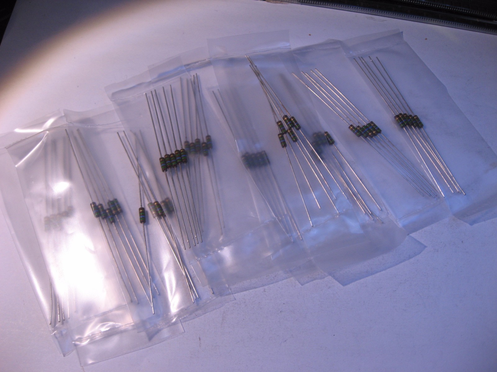 50 Pack IRC Resistor 5.6 Meg-Ohm 5M6 1/4W 5% GBT-1/4 Carbon Composition ...