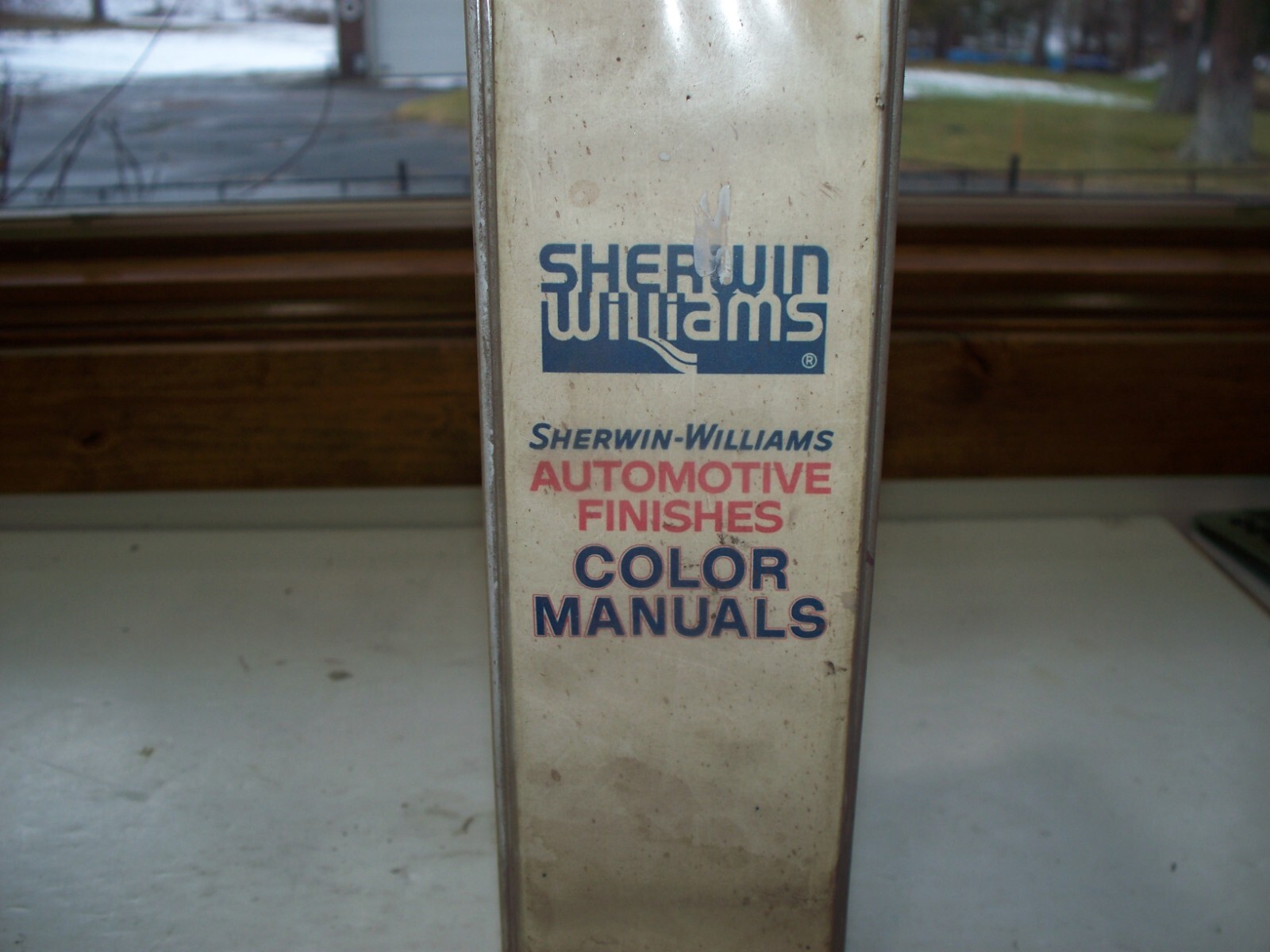Sherwin Williams Automotive Finishers Paint Chart Color Chip Guide 1971 ...