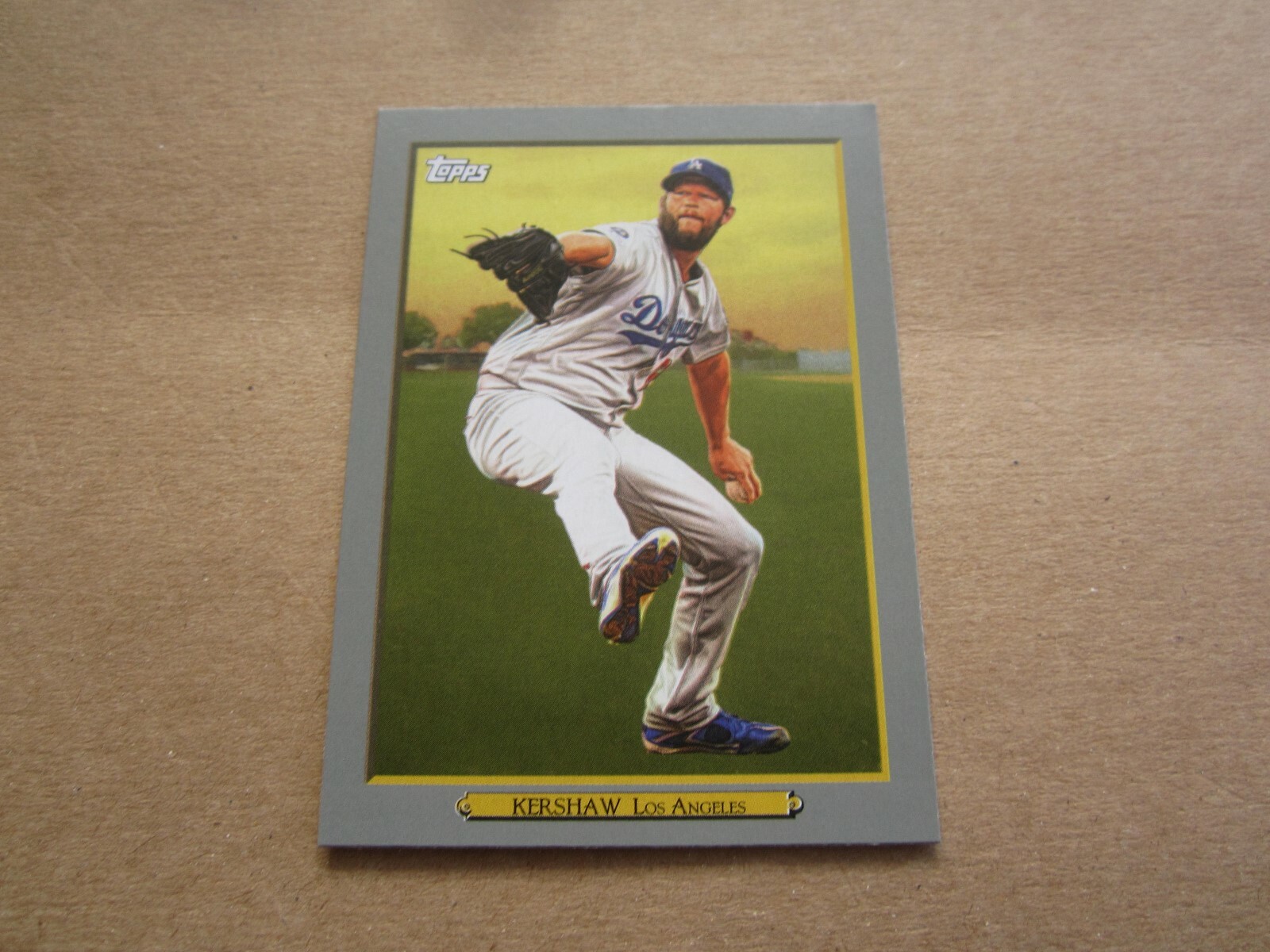 2020 Topps MLB TURKEY RED CARD Series 1 CLAYTON KERSHAW DODGERS TR-43 ...