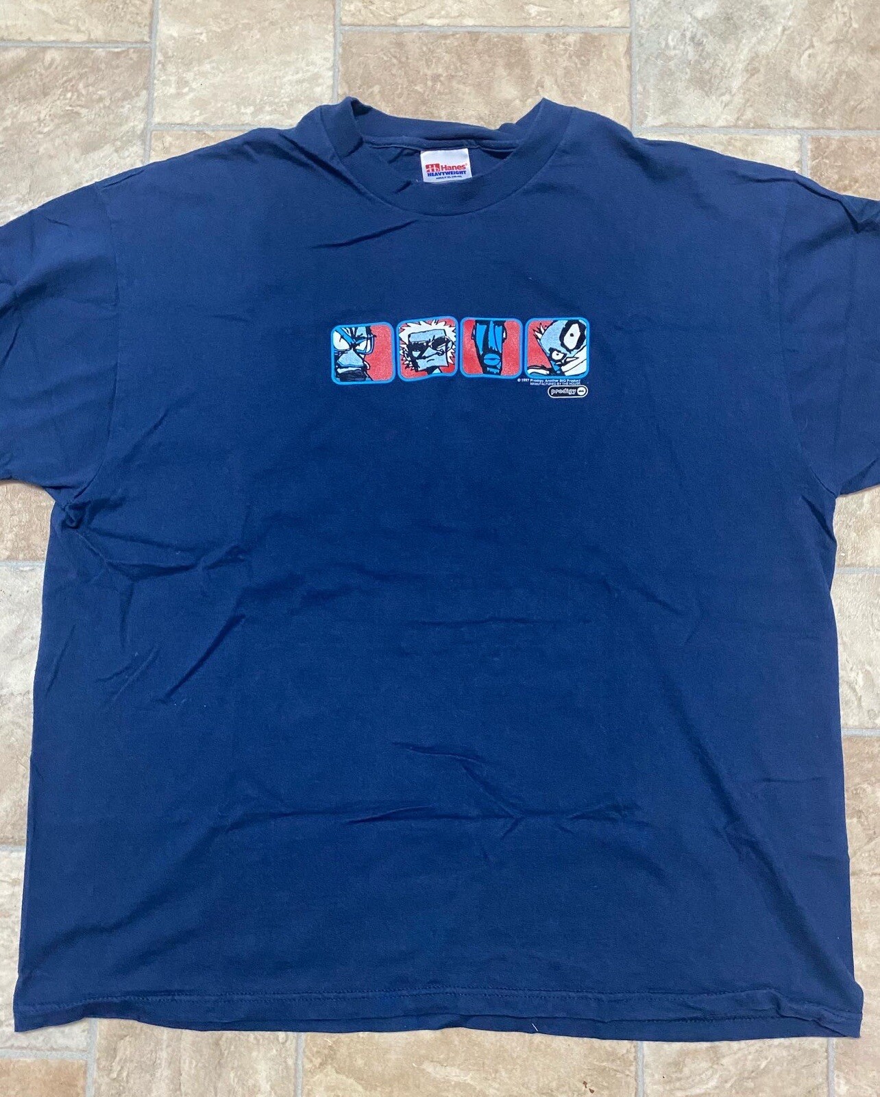 1997 THE PRODIGY Fat Of The Land Cartoon Drawings Por… - Gem