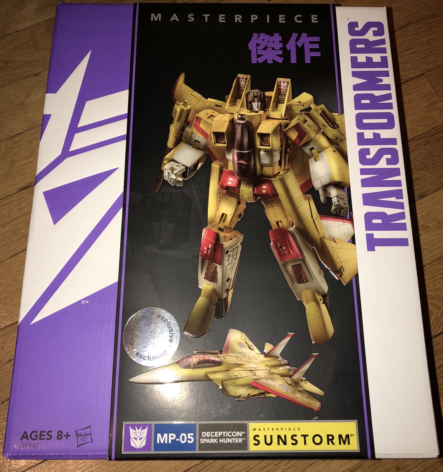 HASBRO’S 2014 TRU TRANSFORMERS MASTERPIECE G1 SUNSTORM *SEALED & RARE ...