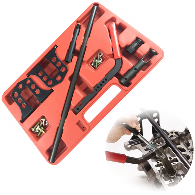 Car Engine Overhead eValve Clamps Spring Compressor Kit Removal Repair ...