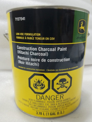 1 Gallon- John Deere Construction Hitachi Charcoal #TY27541 Low Voc | eBay