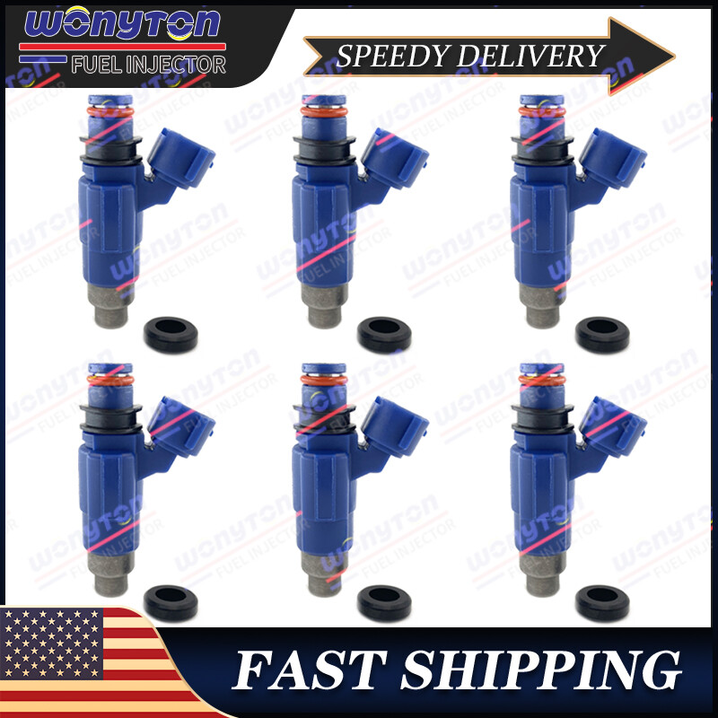 6x Fuel Injectors HDB305F For 2006-12 Mitsubishi Eclipse 6G75 3.8L V6 ...