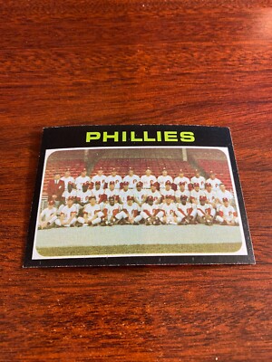 1971 Topps #268 Phillies Team Card. NRMT | eBay
