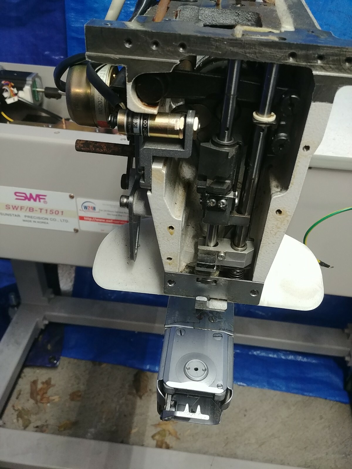 SWF/B-T1501 Embroidery Machine Needle Bar Press Foot Drive Reciprocator ...