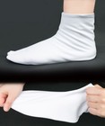 Japanese Traditional TABI Socks Kimono Stretch w/ 5Kohaze White from ...