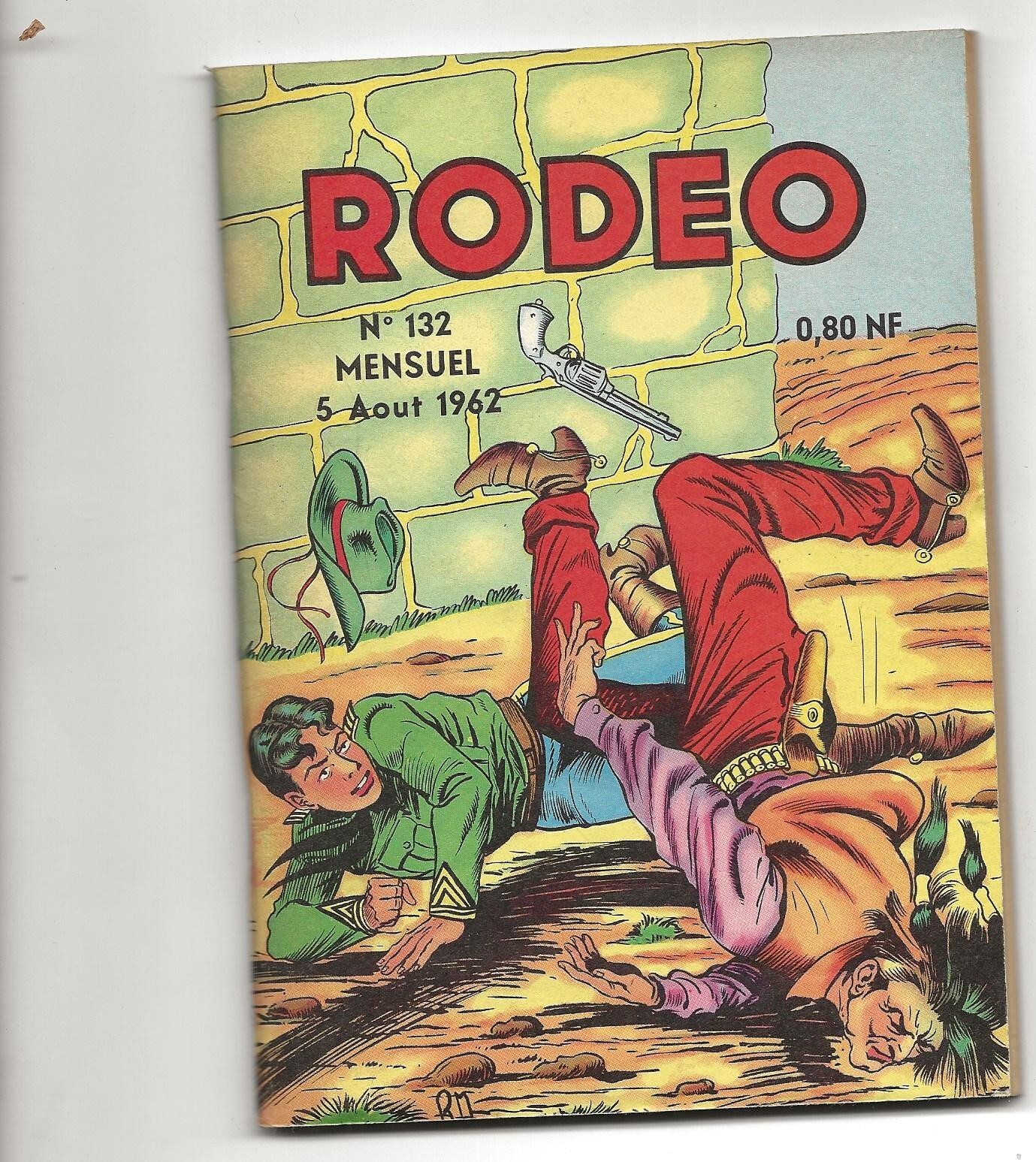 RODEO 132 1962 ETAT IMPRIMERIE 20/20 ARCHIVE LUG TEX n STRANGE MARVEL ...