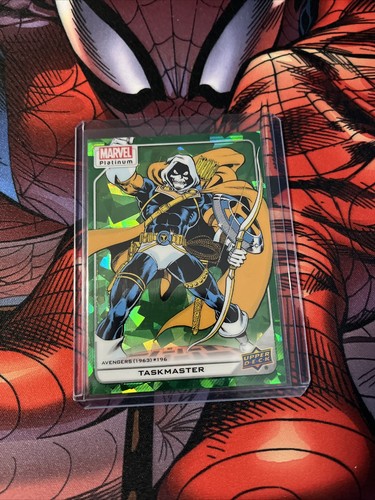 2023 Upper Deck Marvel Platinum #125 Taskmaster Green Crackle /99 ...