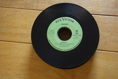 ROUVAUN PROMO "SERENATA / SILENT VOICES" 45 RPM 7" RECORD JAZZ [4B3-114 ...