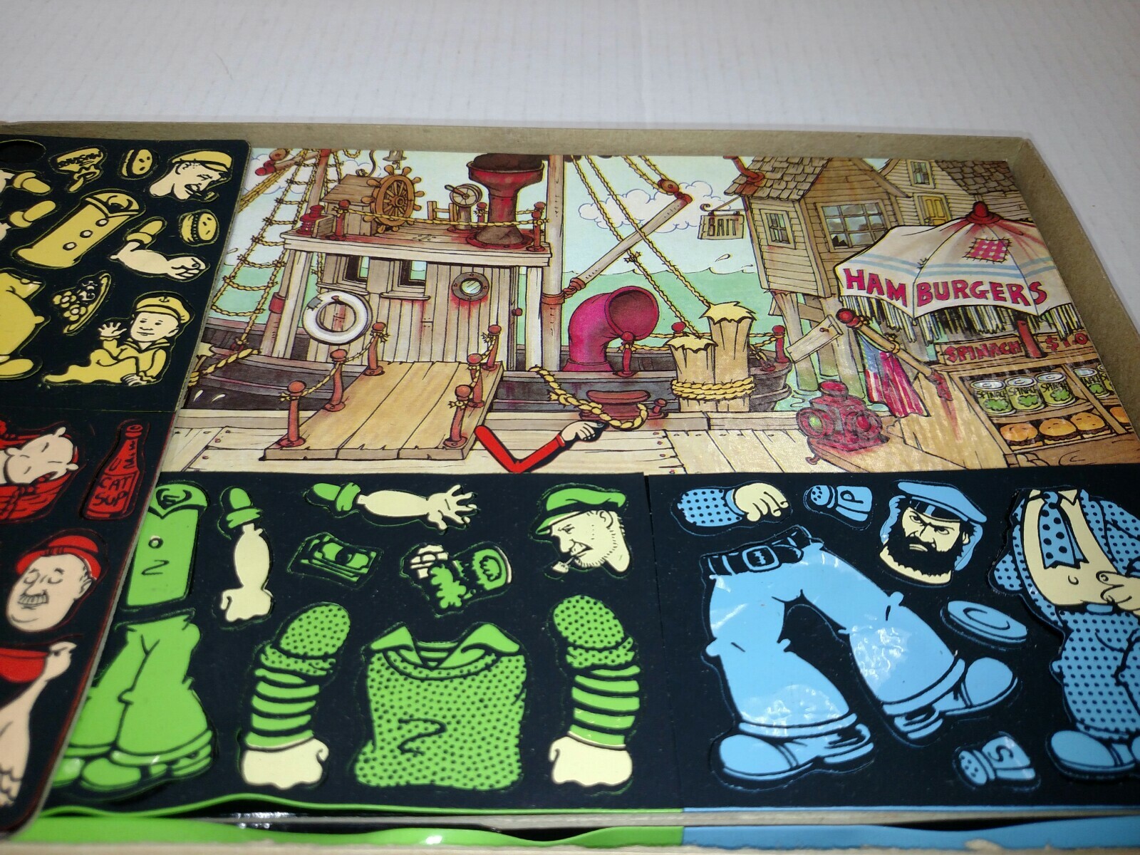 VINTAGE POPEYE COLORFORMS PLAY SET IN BOX | eBay