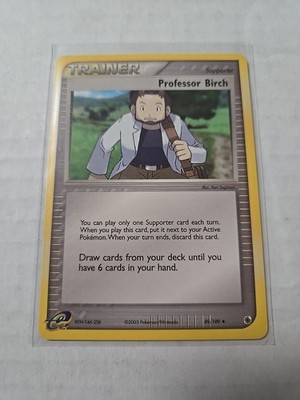 Professor Birch 89/109 Ruby Sapphire Pokemon TCG | eBay