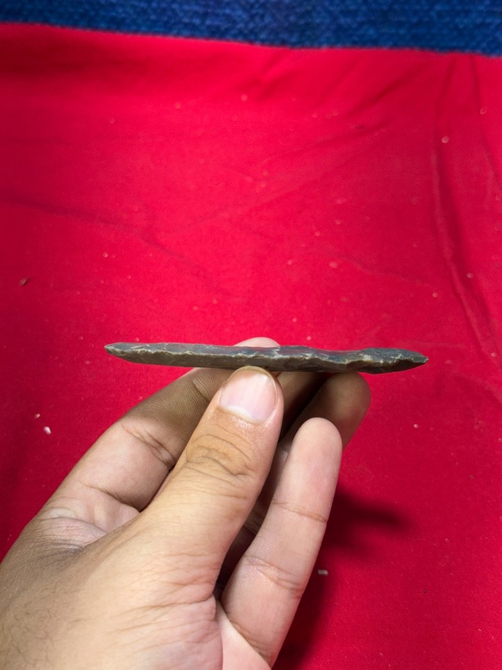 Large Corner-Notched Chert Blade / Point – Knapped Lithic Display Tool ...