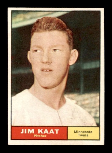 1961 Topps #63 Jim Kaat EX X3465319 | eBay