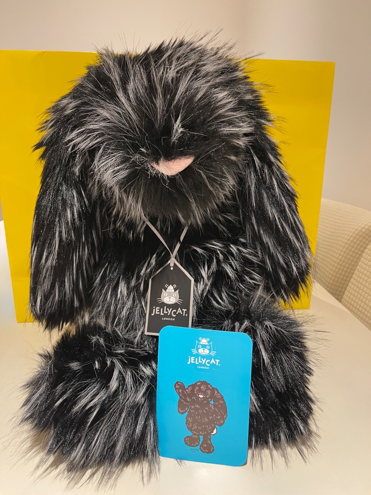 Jellycat Inkli Bunny BNWT BIG 51cm Selfridges UK Exclusive Plush RARE ...