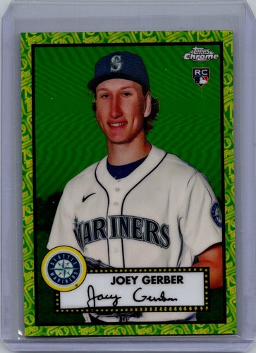 Joey Gerber Seattle Mariners Rookie #/99 | eBay