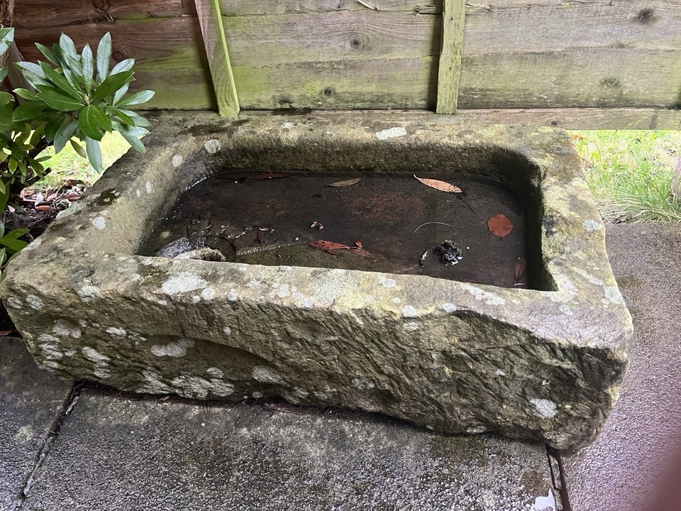 Antique Large Stone Trough Planter. COLLECTION ONLY AND EXTREMELY HEAVY ...