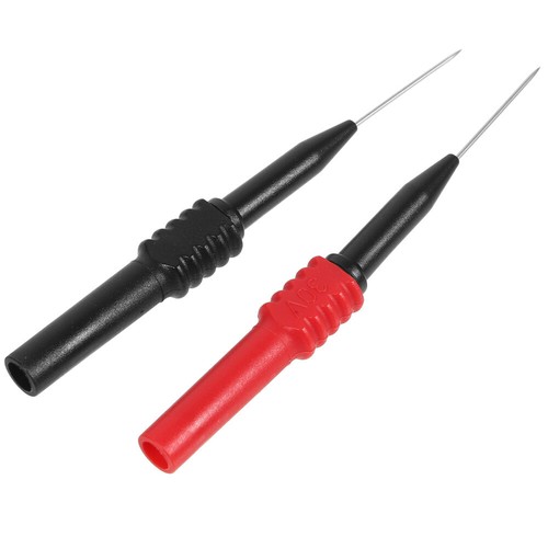 2pcs Circuit Test Needle Multimeter Test Probe Pin Back Lead Testing ...