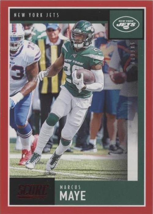 2020 Score - Marcus Maye #41 Red for sale online | eBay