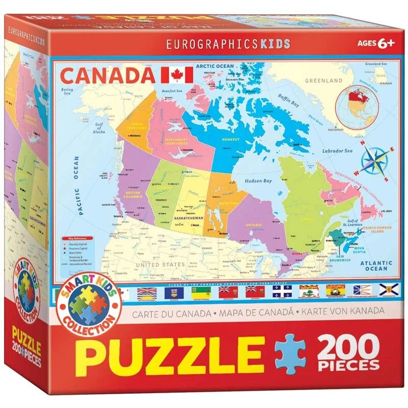 Map Of Canada Provinces For Kids