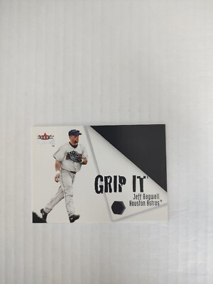 JEFF BAGWELL MOISES ALOU (SP) GRIP IT and RIP IT #12GA - 2001 FLEER ...
