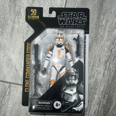 CLONE COMMANDER CODY Archive Black Series 6" Figure Star Wars Clone ...