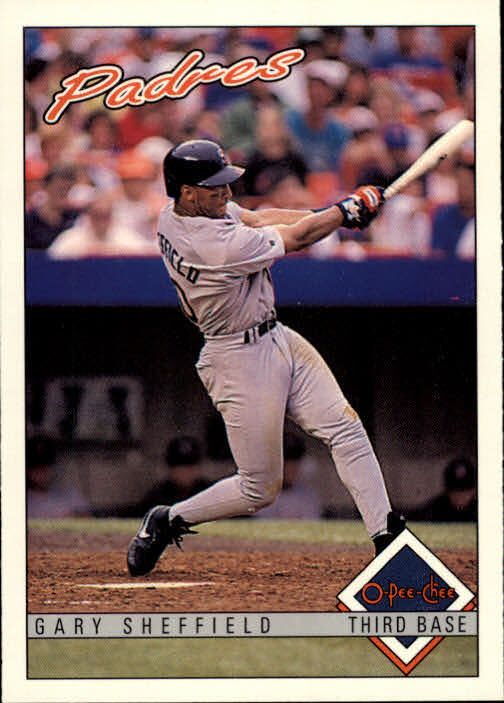 1993 O-Pee-Chee San Diego Padres Baseball Card #317 Gary Sheffield | eBay