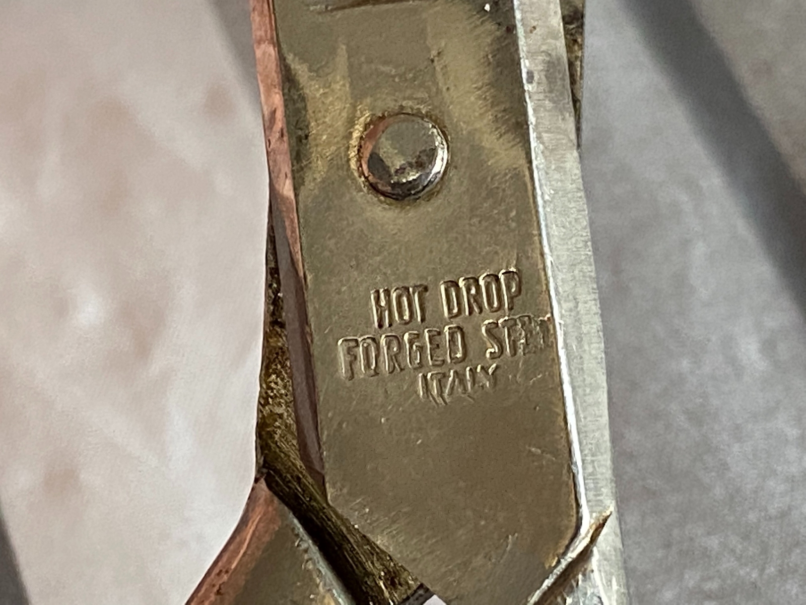 Vintage Hot Drop Forged Steel Scissors Sewing Shears Right-Handed 7 ...