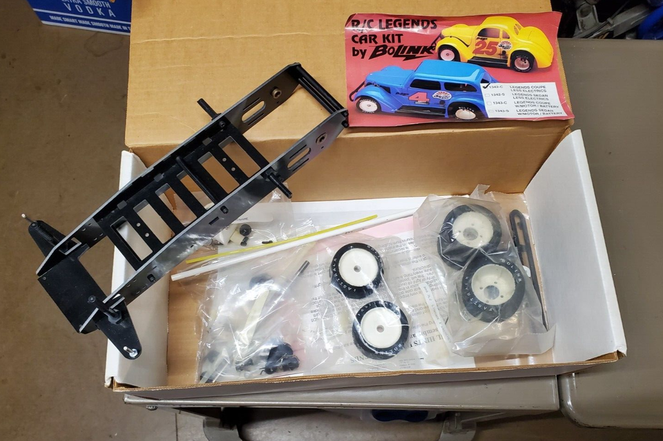 BoLink R/C Legends RC 1:10 Coupe Assembly Kit #1342C OG Box and Papers ...