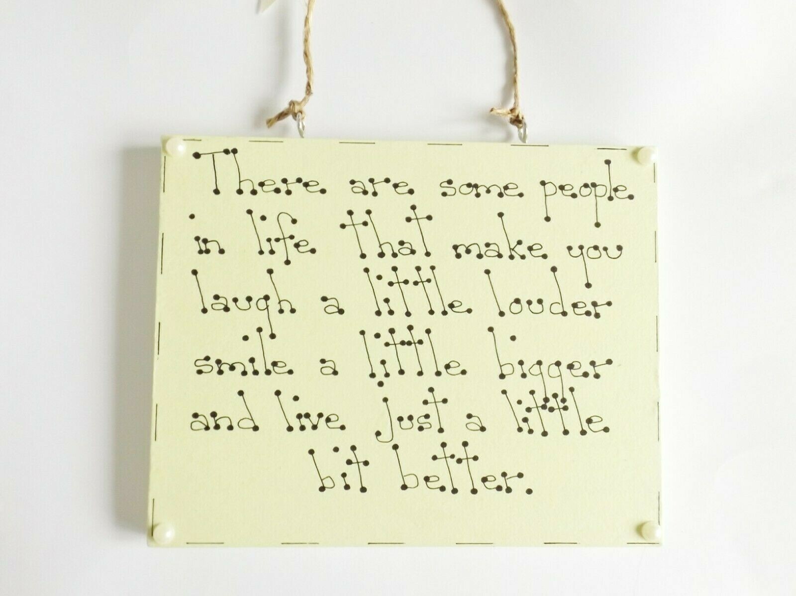 Special Sentiment Quote Plaque Thoughtful Sign Decor Thank You ...