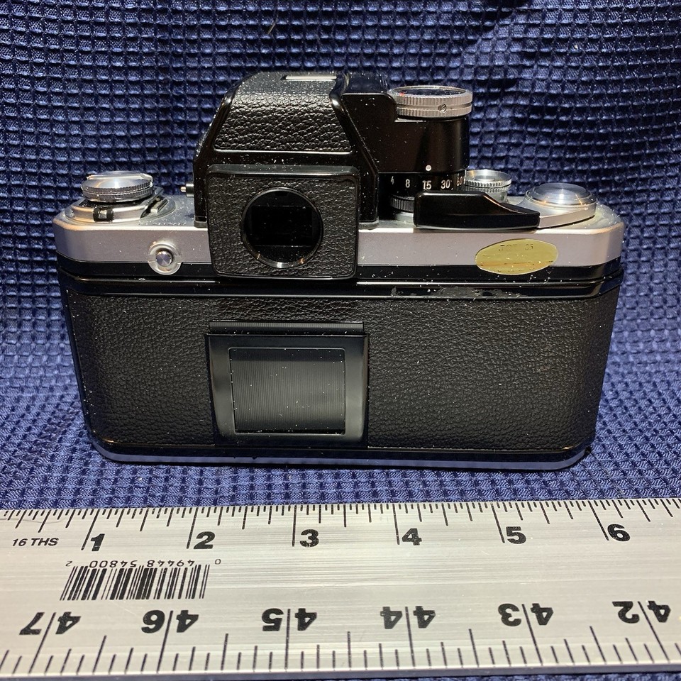 Nikon F2 Photomic Black Silver 35mm Portable SLR Film Camera - Body ...