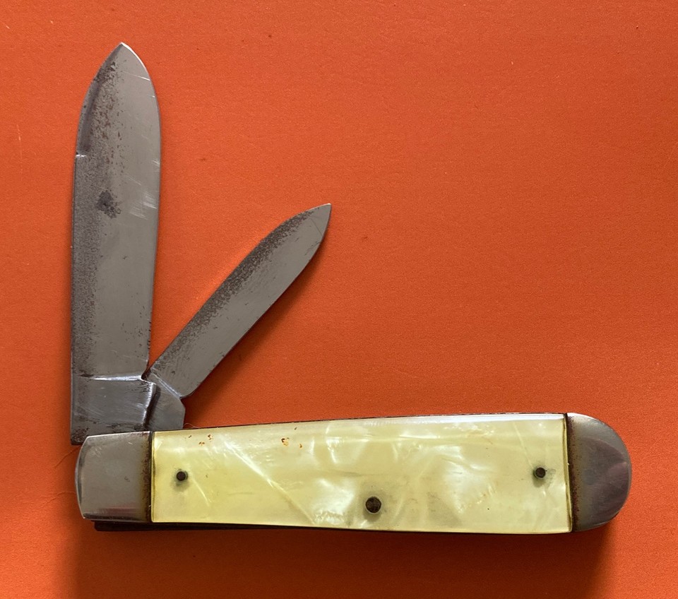 Camillus Cutlery Co.USA Vintage Beautiful 2 Blade Jack Pocket Knife ...