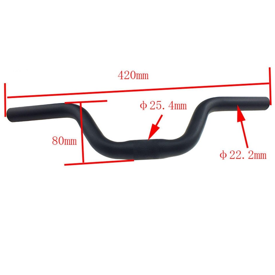 Bike Fixed Gear Handlebar Sturdy Handle Bar Premium Aluminum Alloy ...
