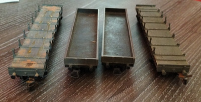 Jouef Playcraft HO/ OO Gauge 4x Bogie Wagon Bundle - Model Railway ...