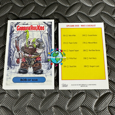 2024 GARBAGE PAIL KIDS GAME OVER WAVE-6 10-CARD SET 26A/B-30A/B | eBay