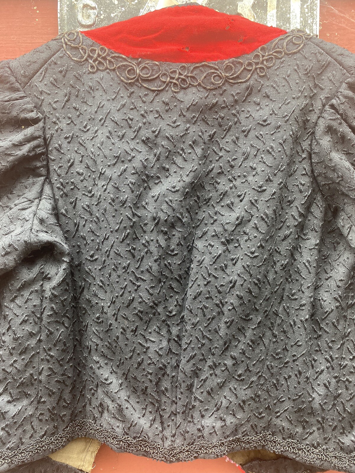 Antique vintage Victorian Edwardian jacket bodice sou… - Gem