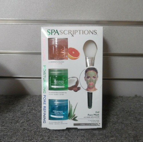 SpaScriptions by Global Beauty Care Gel Face Mask Set Anti-Aging ...