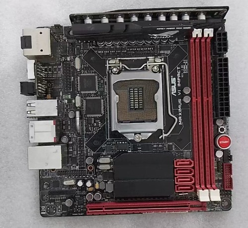 Asus MAXIMUS VI IMPACT ROG M6I Intel Z87 Wifi Desktop Motherboard 1150 ...