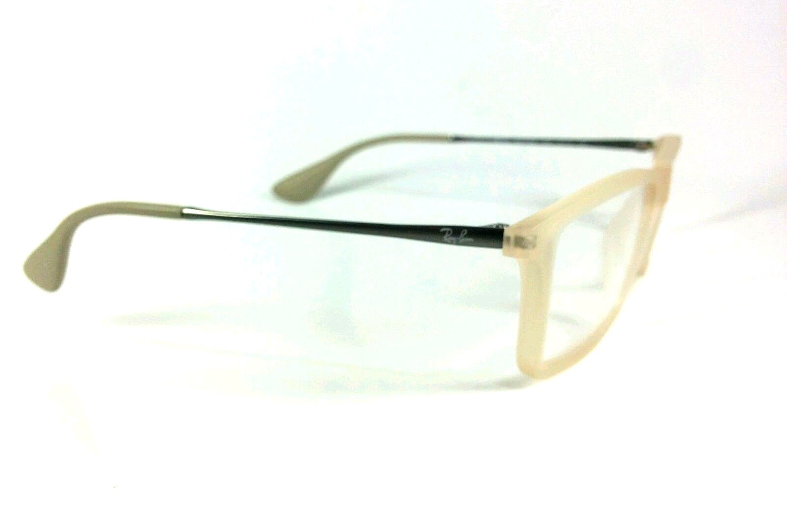 RAY-BAN EYEGLASSES FRAME RB 7021 MATTHEW 5369 BEIGE 52-14-140mm FREE ...