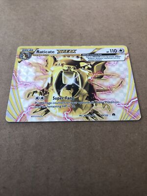Pokemon TCG Card 2016 XY BREAKpoint Raticate BREAK 89/122 | eBay