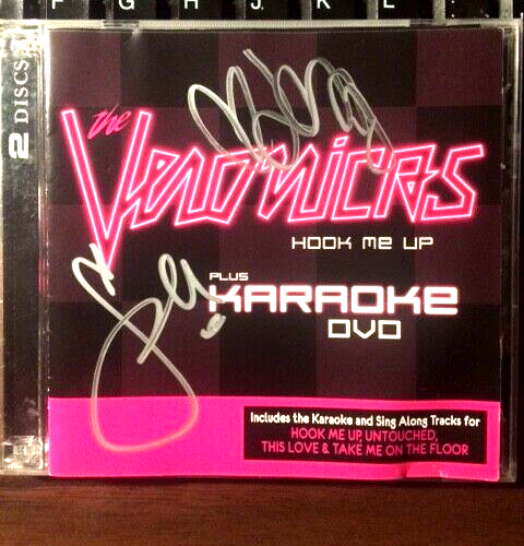 THE VERONICAS SIGNED Hook Me Up CD Autographed Bonus Karaoke DVD ...