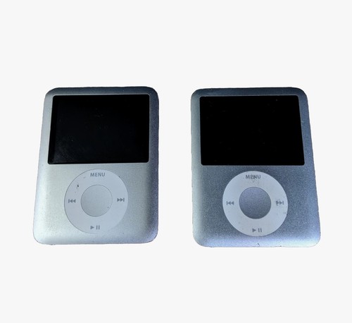 Apple iPod Nano (Lot of 2) 3rd Generation Model A1236 4GB/8GB For Parts ...