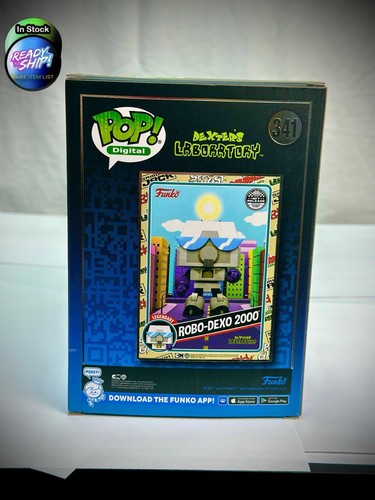 funko pop DEXTER'S LAB ROBO DEXO 2000 CARTOON NETWORK case fresh mint ...