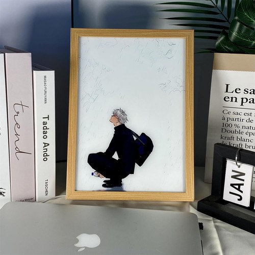 Jujutsu Kaisen Satoru Gojo Night Lamp Decor Light Picture Anime ...