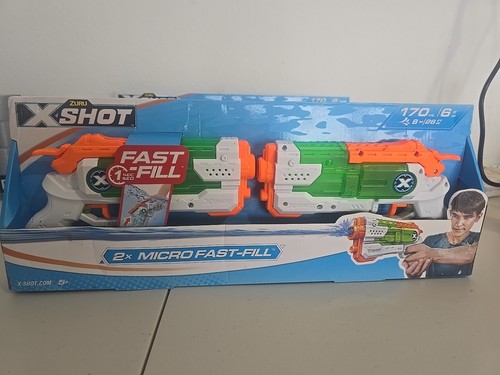 Zuru X-Shot Micro Fast-Fill Water Gun Toy. Shoots 26’. 5+. | eBay