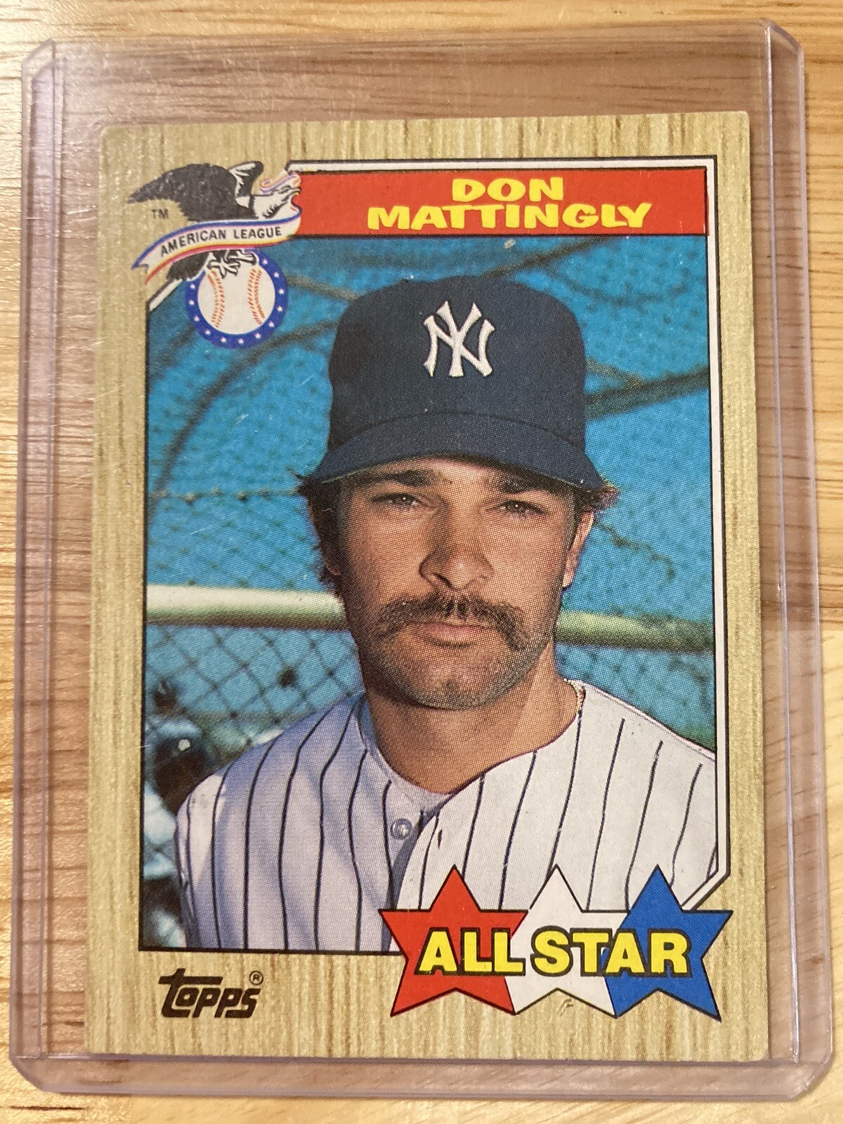 Don Mattingly 1987 Topps AllStar Baseball Card No. 606 | eBay