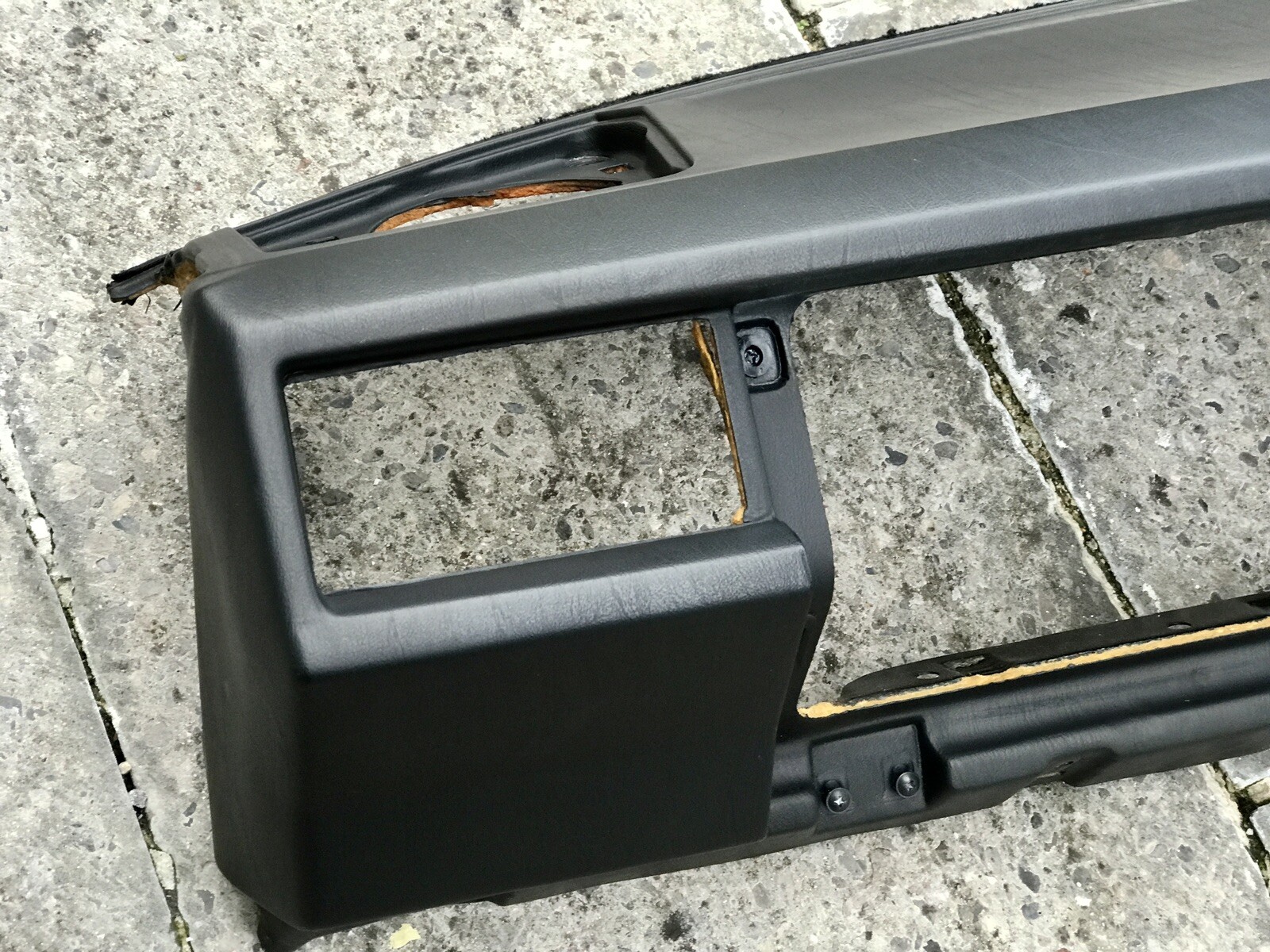 MERCEDES W201 190 DASH DASHBOARD BARE - BLACK - 190E 190D 16V | eBay