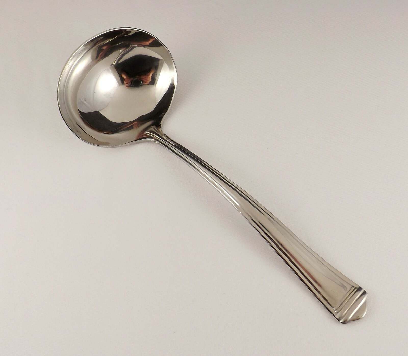 Lenox Metropolitan Stainless- Gravy Ladle 18/8 Glossy Triangular Tip ...