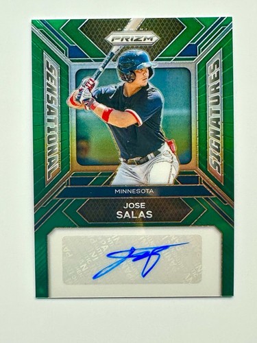 2024 Prizm Sensational Signatures Refractor Jose Salas #ss-js Auto | eBay